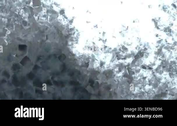 Artistic painted texture moving gently creating abstract cinematic ...