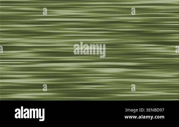 Glowing green horizontal lines flowing smoothly in seamless loop ...