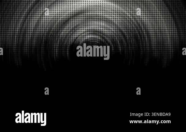 Dark grid structure with semicircular waves flowing smoothly creating ...