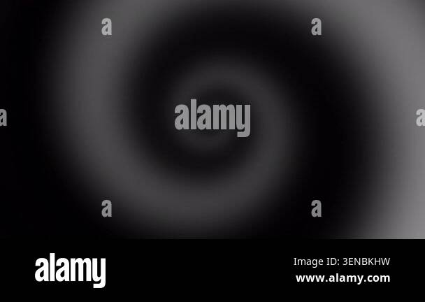 Moving hypnotic spiral. Psychedelic animated spiral and slow rotation ...