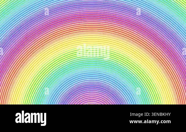 Abstract rainbow colorful warm waves loop background Stock Video ...