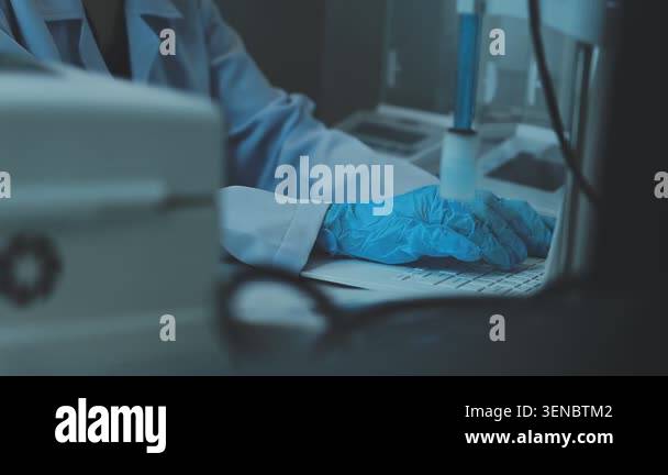 laboratory research and scientific development Stock Video Footage - Alamy