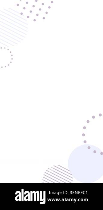 Slowly Rotating and Scaling Circular Pop Abstract Vertical Background ...