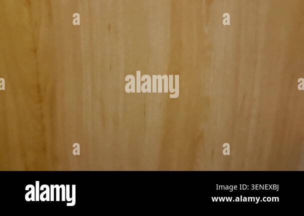 A close-up shot showing the smooth texture and vertical grain of a ...