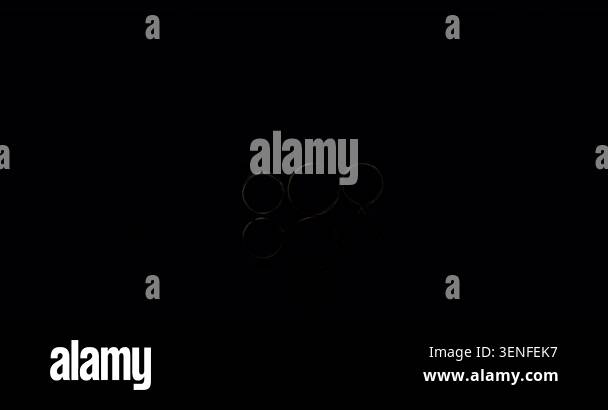 Featureless black empty background with a clean minimalist look ...