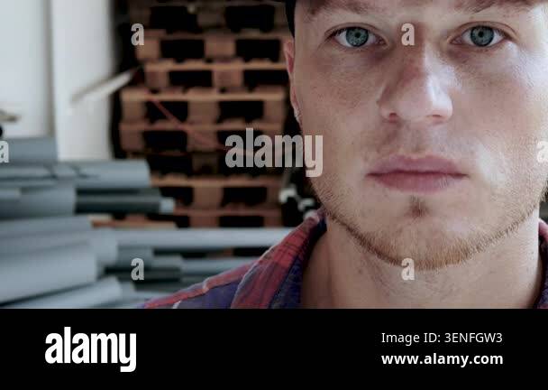 Portrait of a young guy in freckles drinking coffee, a man drinking a ...