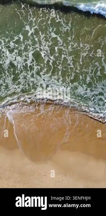 Ocean waves captured by a drone Stock Video Footage - Alamy