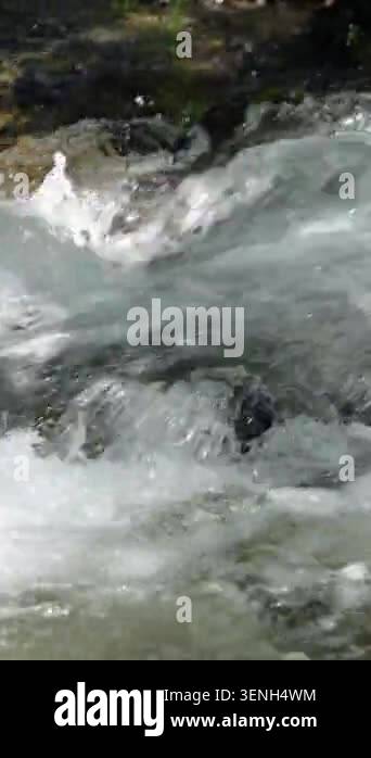 Crystal Stream With Soothing Water Movement Stock Video Footage - Alamy