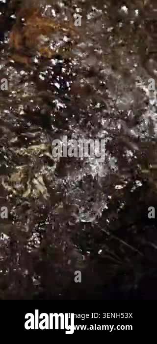 Tranquil Water Scene With Natural Reflections Stock Video Footage - Alamy