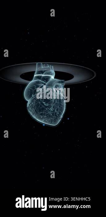 Vascular Network Scan simulating advanced medical technology and ...