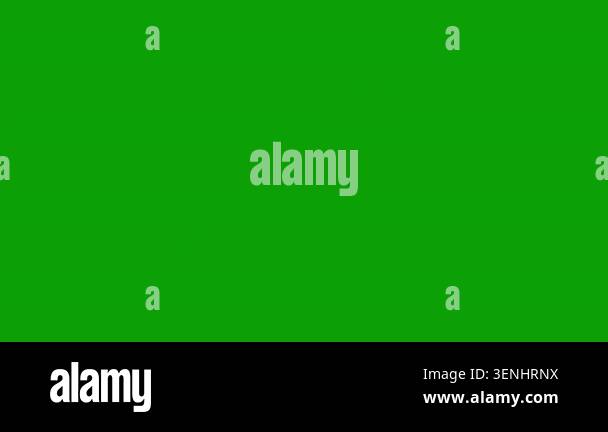 Arrow Brush Stroke Animation Package on a Green Background Featuring ...