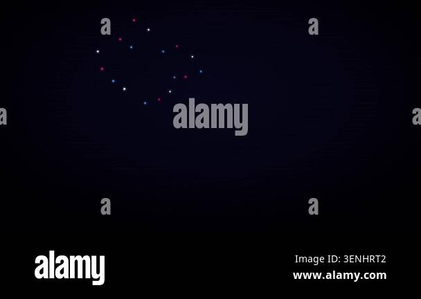 Floating Spark Fireworks Animation with Drifting Particles, Gentle Glow ...