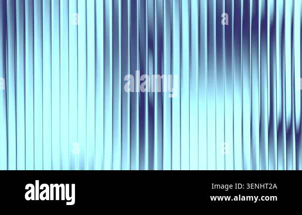 Reeded glass looped animation. Ribbed glass abstract background with ...