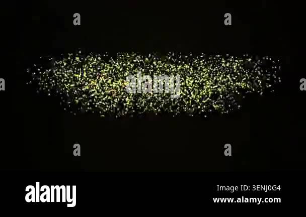 Glittering golden particles forming congratulatory graduation message ...