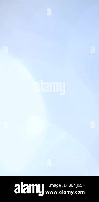 Soft Blue Bokeh Sky Slider Motion, Gentle Lens Flare, Pastel Gradient ...