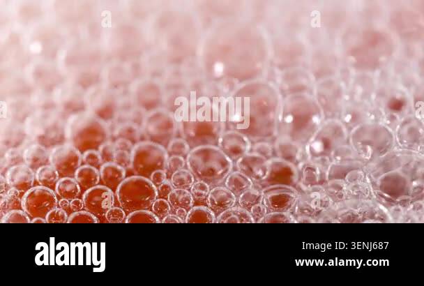 Super Slow Motion Panoramic Foam Landscape View Showing Stock Video ...