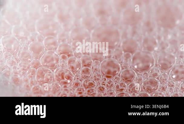 Super Slow Motion Super Slow Motion Pale Foam Blanket Forming Fine ...
