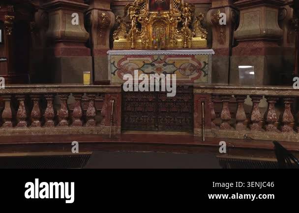 VIENNA, AUSTRIA - MAY 5, 2026: Interior view of the historic St. Peters ...