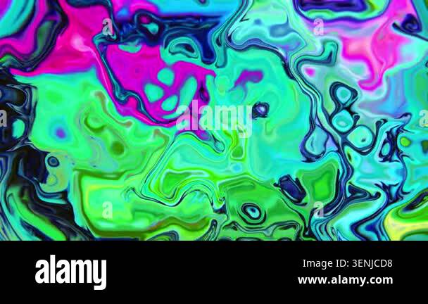 This paint texture features rich color layers and organic flow ...