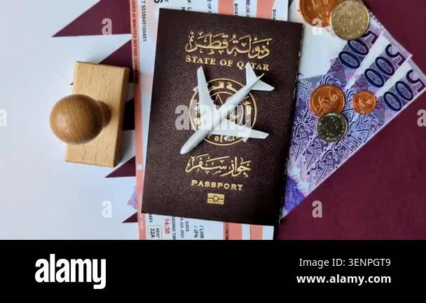 Qatar passport for travelling, flying and doing business. Qatari ...