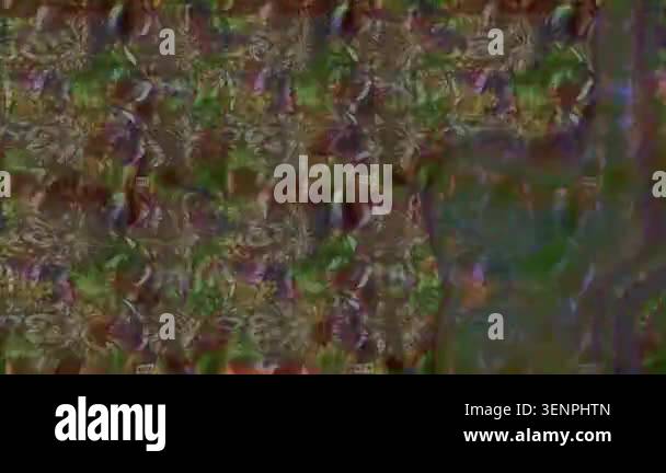 Motion footage background with colorful elements. Flowers. Vintage ...