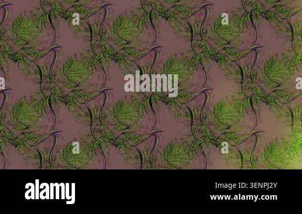 Motion footage background with colorful elements. Flowers. Vintage ...