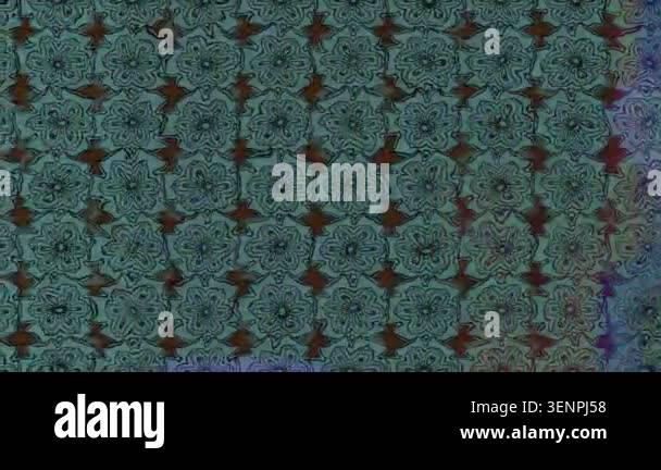 Motion footage background with colorful elements. Flowers. Vintage ...