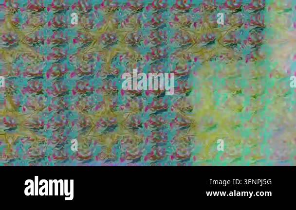 Motion footage background with colorful elements. Flowers. Vintage ...