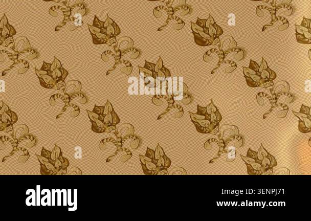 Motion footage background with colorful elements. Flowers. Vintage ...
