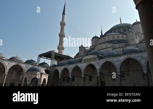 Istanbul, Trkiye - March 03th 2026- Interior of Hagia Sophia Mosque in ...