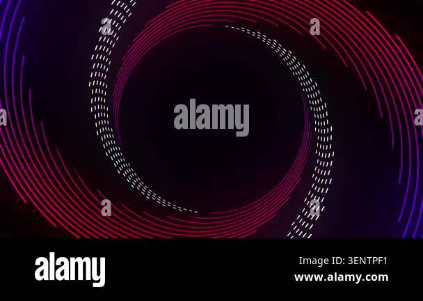 Dynamic abstract digital tunnel events and concerts background with ...