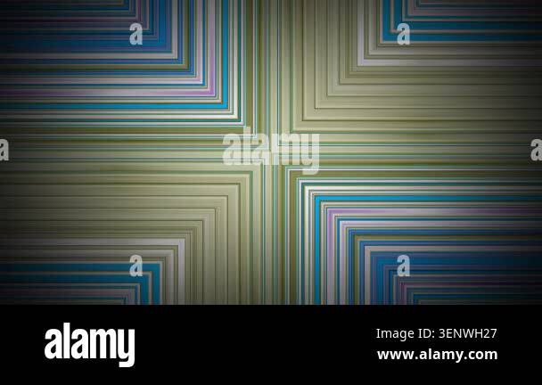 Geometric square tunnel expansion futuristic technology background loop ...