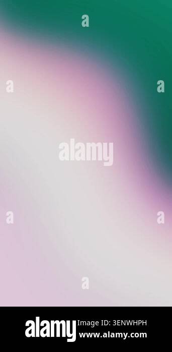 Vertical Soft Emerald and Pink Abstract Gradient Background Stock Video ...