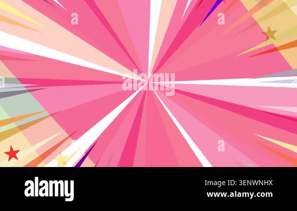 Vibrant Pink Starburst Graphic Effect 4K Stock Video Footage - Alamy