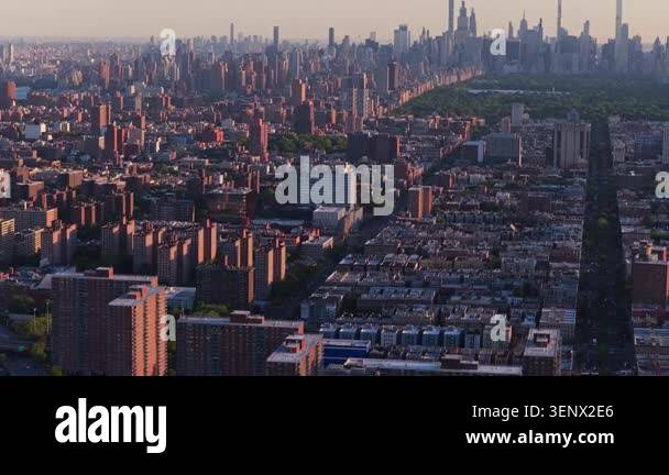 South Bronx revealing Central Park with Midtown and Downtown Manhattan ...