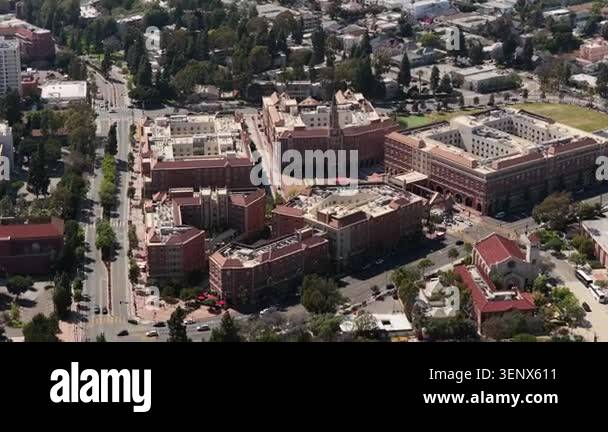University of Southern California campus in Los Angeles showcasing ...