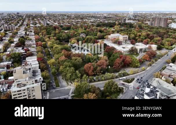 autumn aerial view of boston, massachusetts, usa Stock Video Footage ...