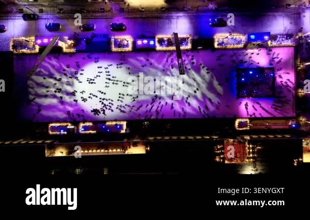 abstract background with colorful lights Stock Video Footage - Alamy