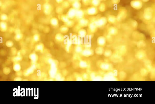 Golden bokeh background abstract with soft glowing lights and elegant ...