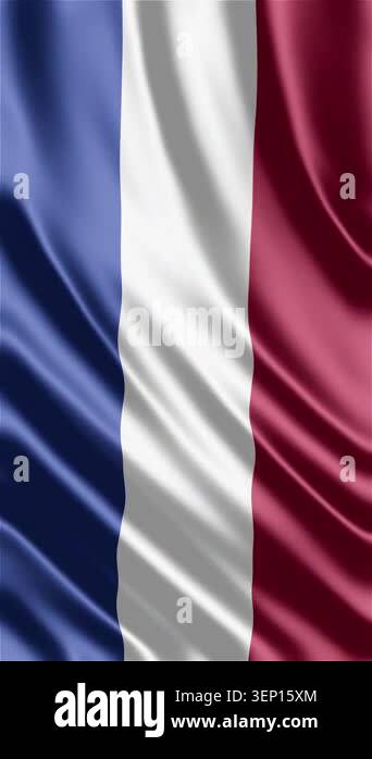 Professional animation of the Netherlands flag waving in the wind ...