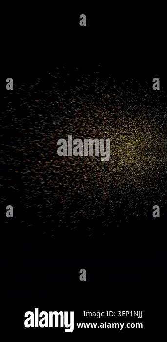 Falling Sparks trendy design abstract Stock Video Footage - Alamy
