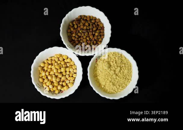 healthy protein rich chickpeas black chickpeas and gram flour ...