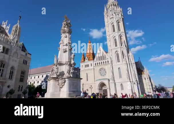 Budapest, Hungary May 2, 2026: Matthias Church and the Holy Trinity ...