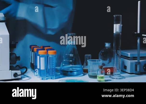 laboratory equipment and research Stock Video Footage - Alamy