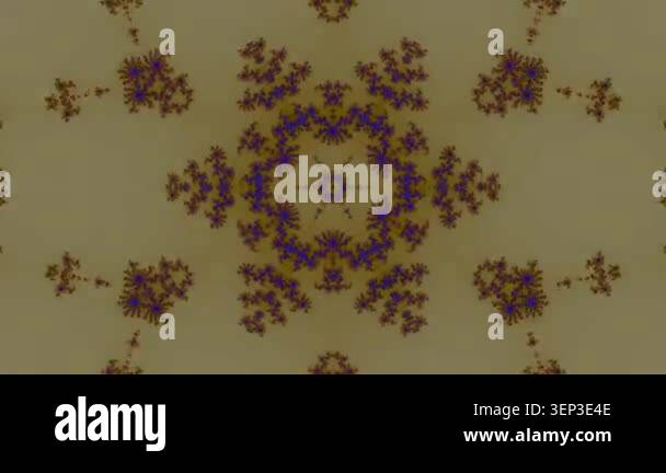 Abstract kaleidoscopic background animation featuring a colorful and ...