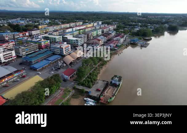 Sarikei, Malaysia May 27, 2026: The Landmark Buildings and Tourist ...