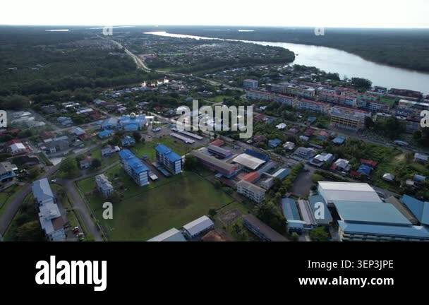 Sarikei, Malaysia May 27, 2026: The Landmark Buildings and Tourist ...