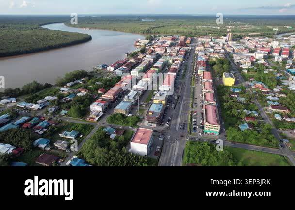 Sarikei, Malaysia May 27, 2026: The Landmark Buildings and Tourist ...