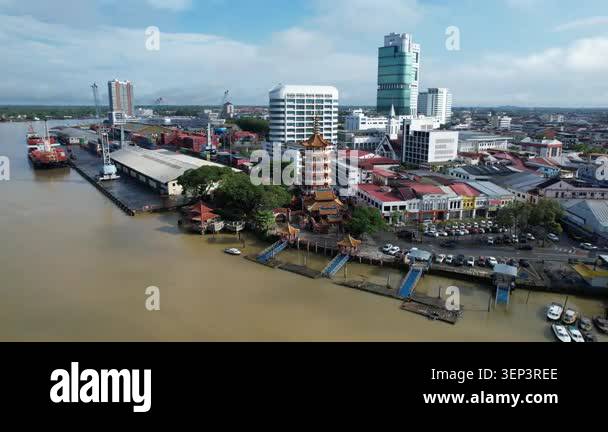 Sibu, Malaysia May 28, 2026: The Landmark Buildings and Tourist ...