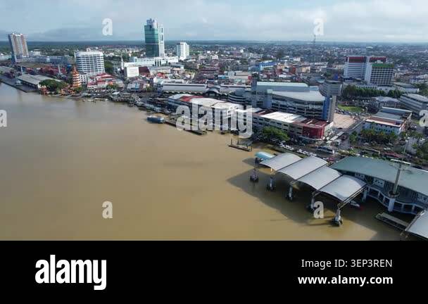 Sibu, Malaysia May 28, 2026: The Landmark Buildings and Tourist ...